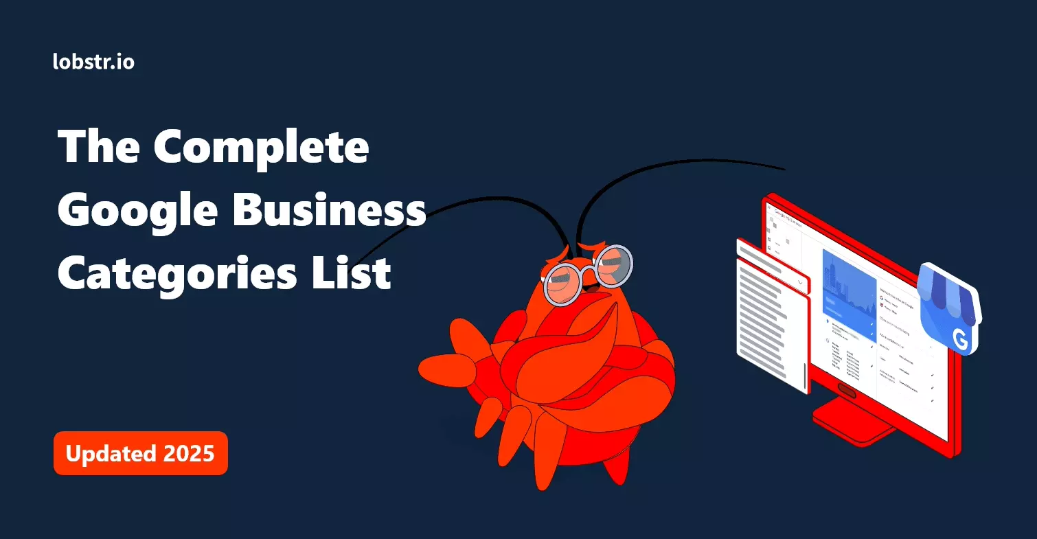 The Complete Google Business Categories List [Updated 2025]