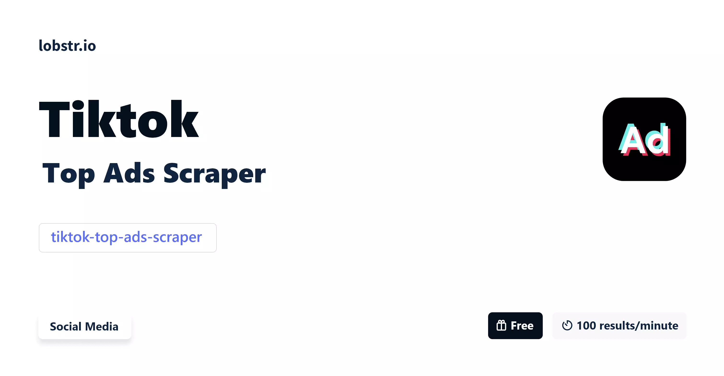 TikTok Top Ads Scraper | lobstr.io