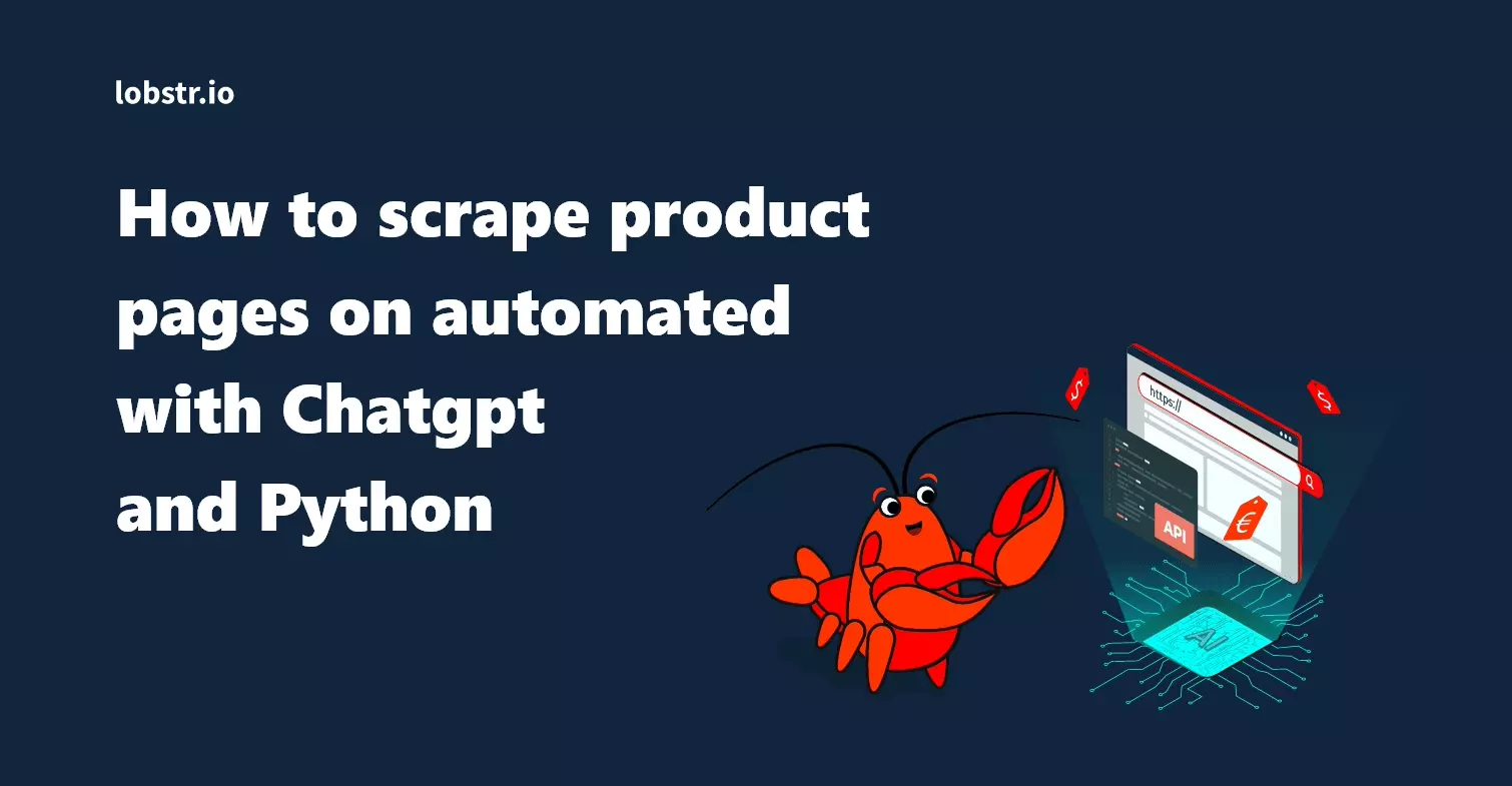 How to scrape any product page with Python and ChatGPT?